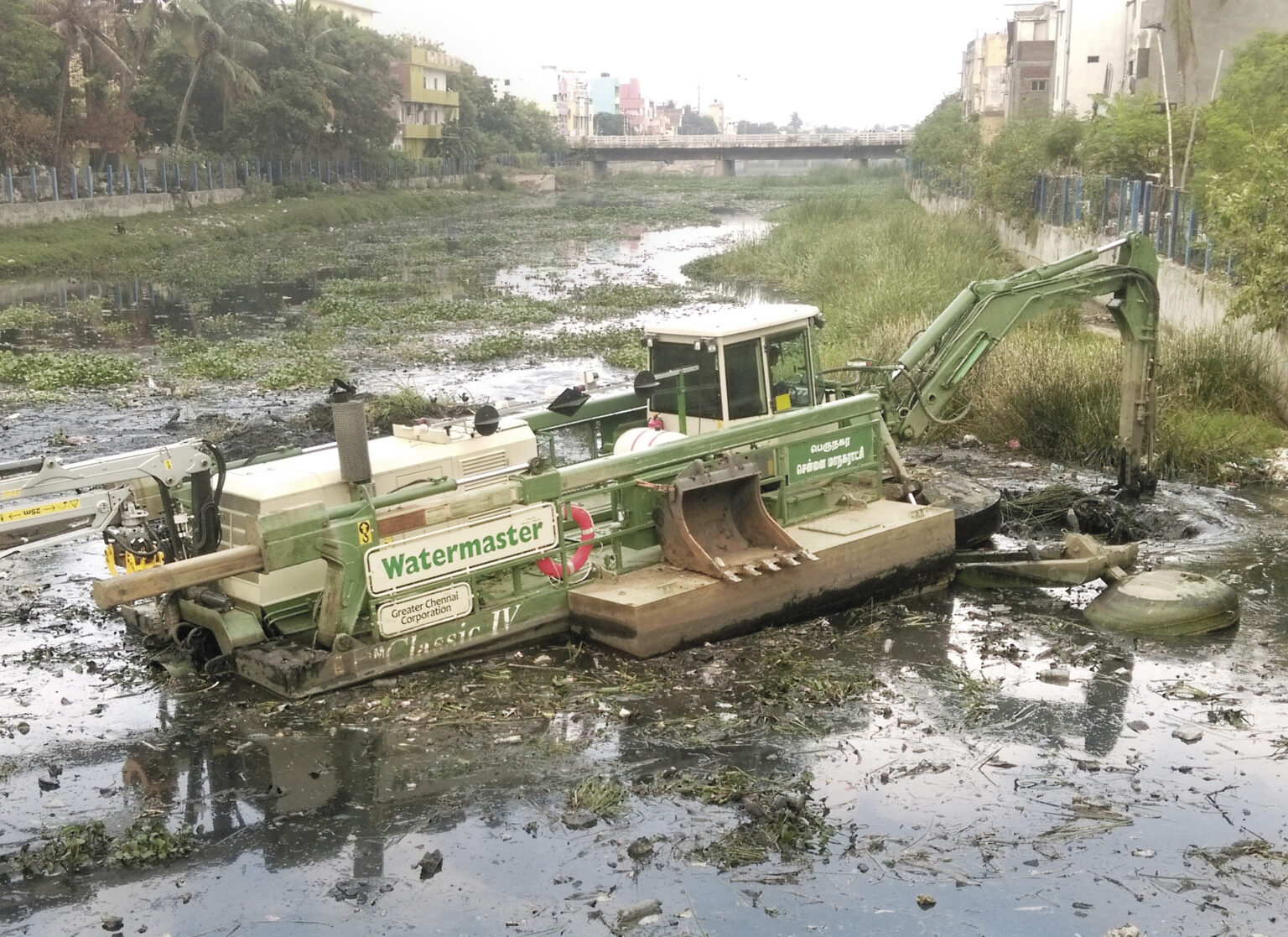 Cleaning Chennai’s waterways - Watermaster